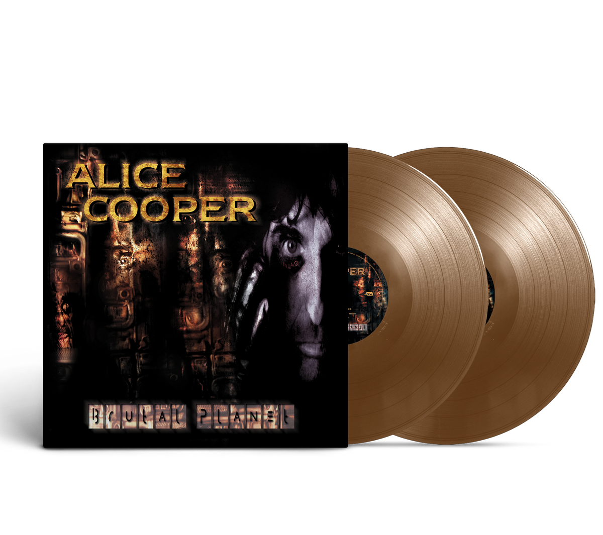 Alice Cooper Official Label Store | Brutal Planet Brown LP