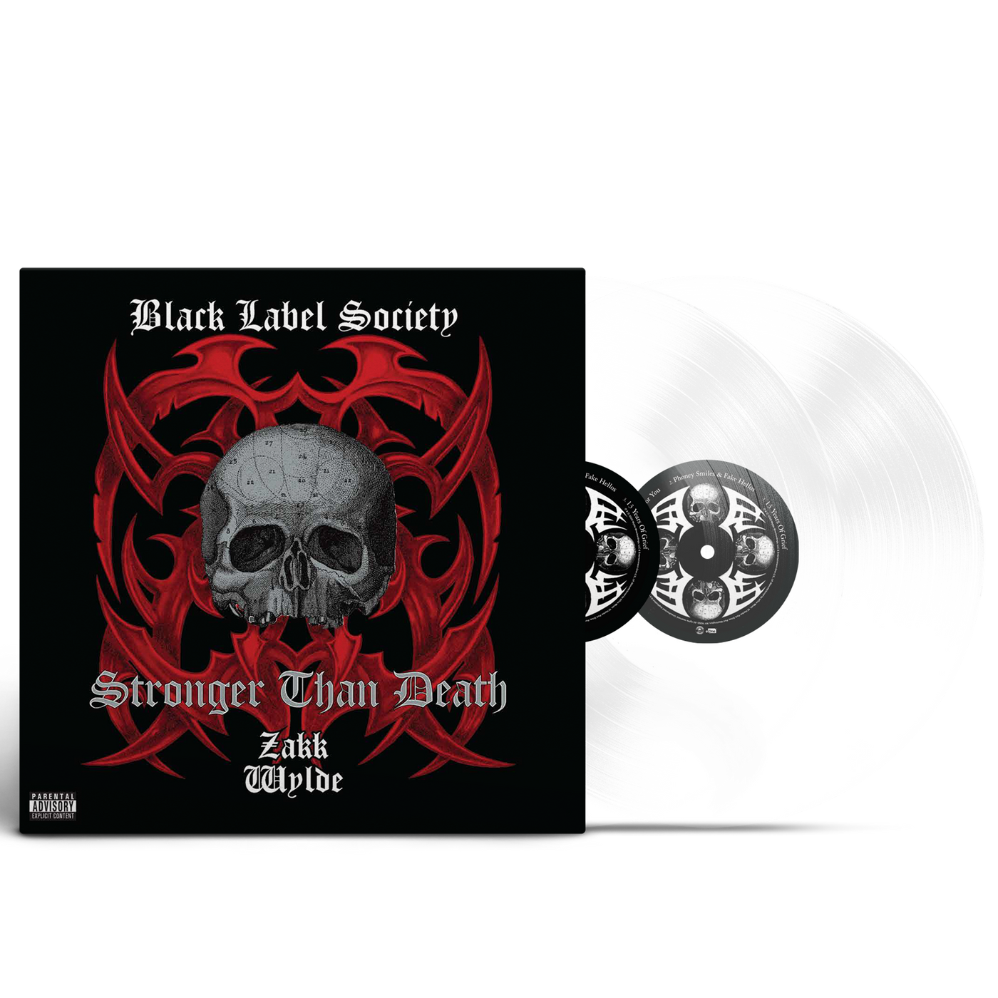 Black Label Society Official Label Store | Stronger Than Death Clear Vinyl
