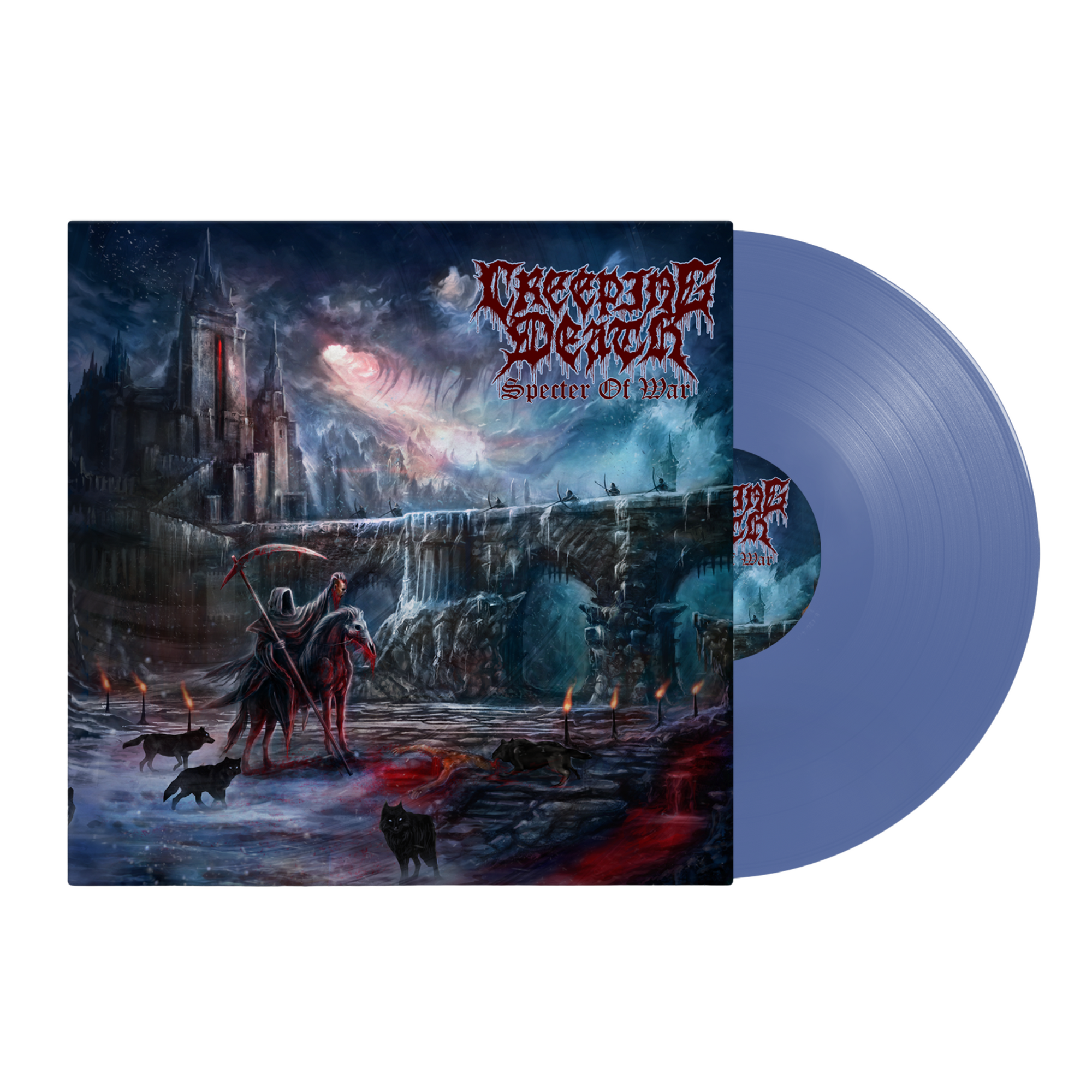 Creeping Death Official Label Store | Specter Of War Blue Vinyl