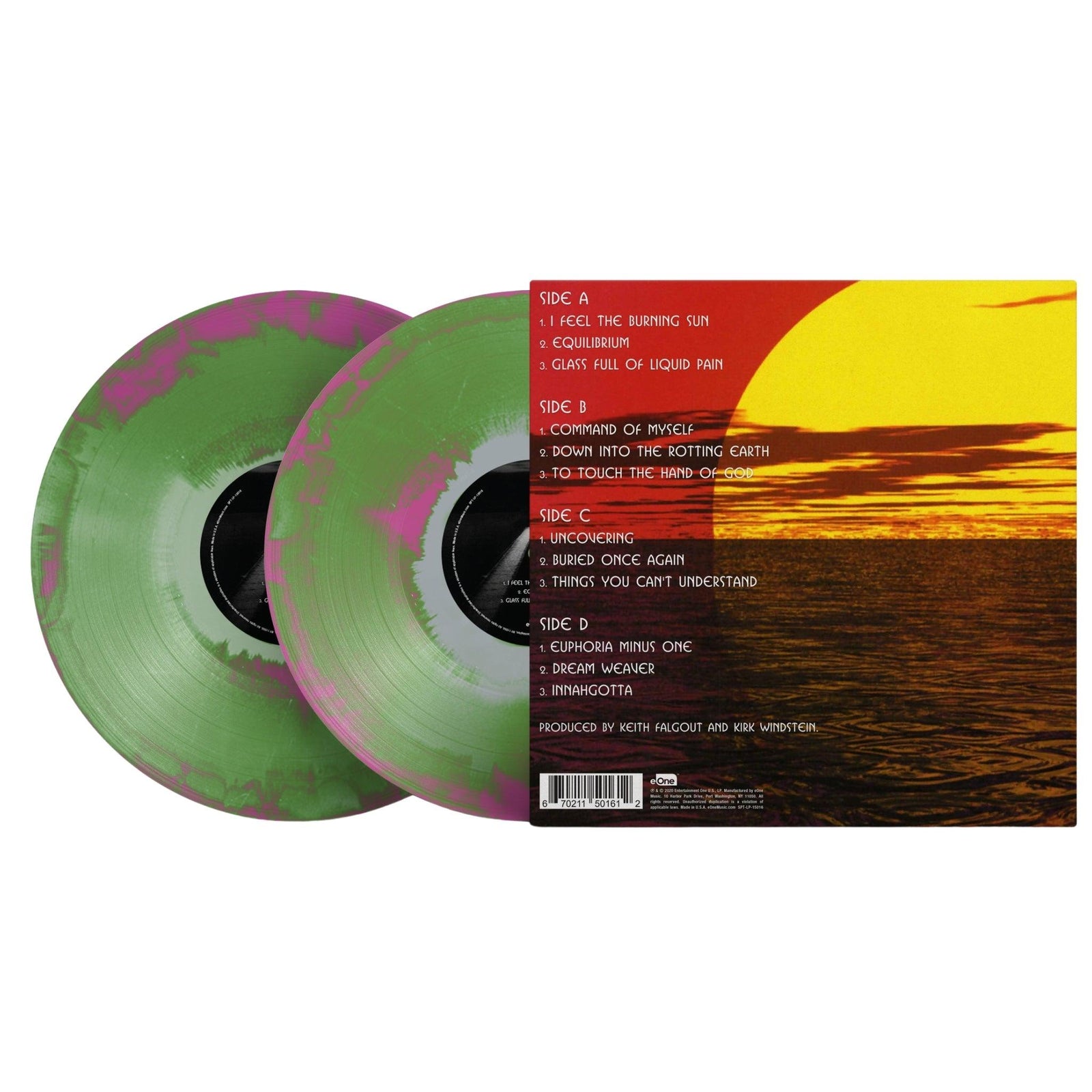 Crowbar Equilibrium Vinyl | Limited Kiwi Swirl LP