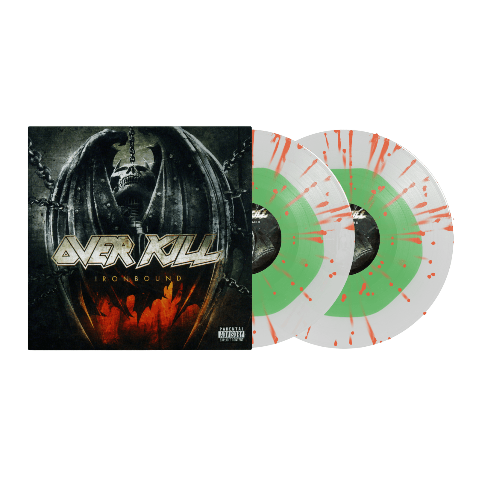 Overkill Official Label Store | Ironbound Color In Color Vinyl