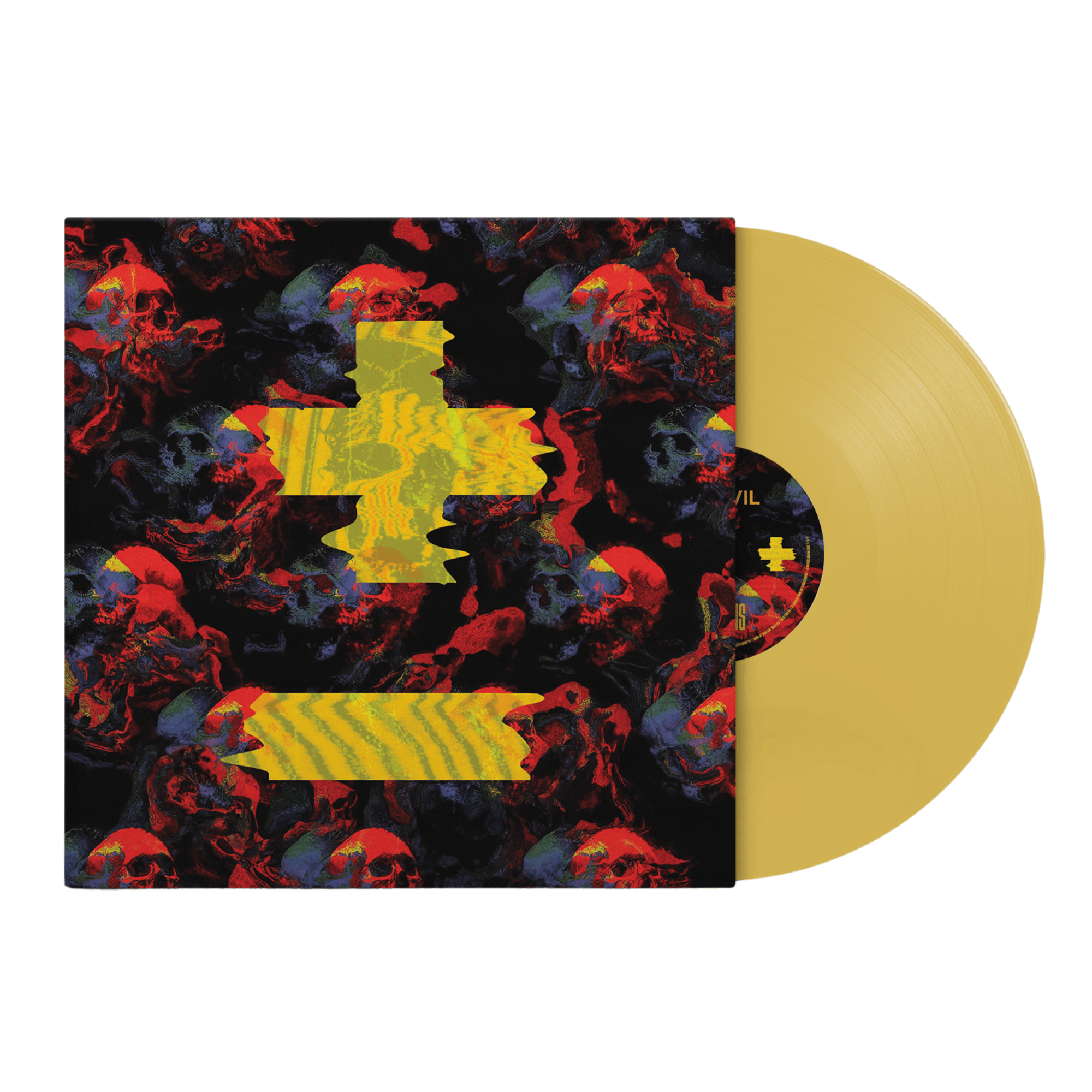 Pop Evil Official Label Store | Skeletons Metallic Gold Vinyl LP